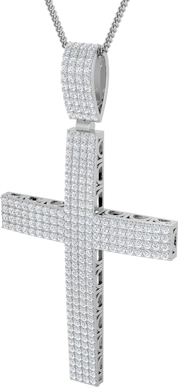 Diamond cross pendant - Diamond cross pendant Manufacturers India